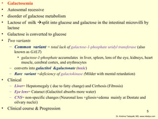 5. metabolic and genetic disorders; pediatric pathology | PPT
