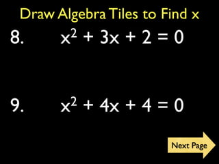 Solving Trinomial Equations | PPT