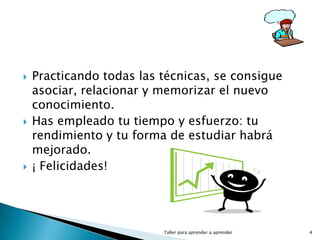 V. TÉCNICAS DE ESTUDIO. Repasar para estudiar | PPTX
