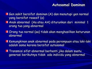 pewarisan sifat genetik | PPT