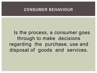 Consumer Buying Motives | PPTX