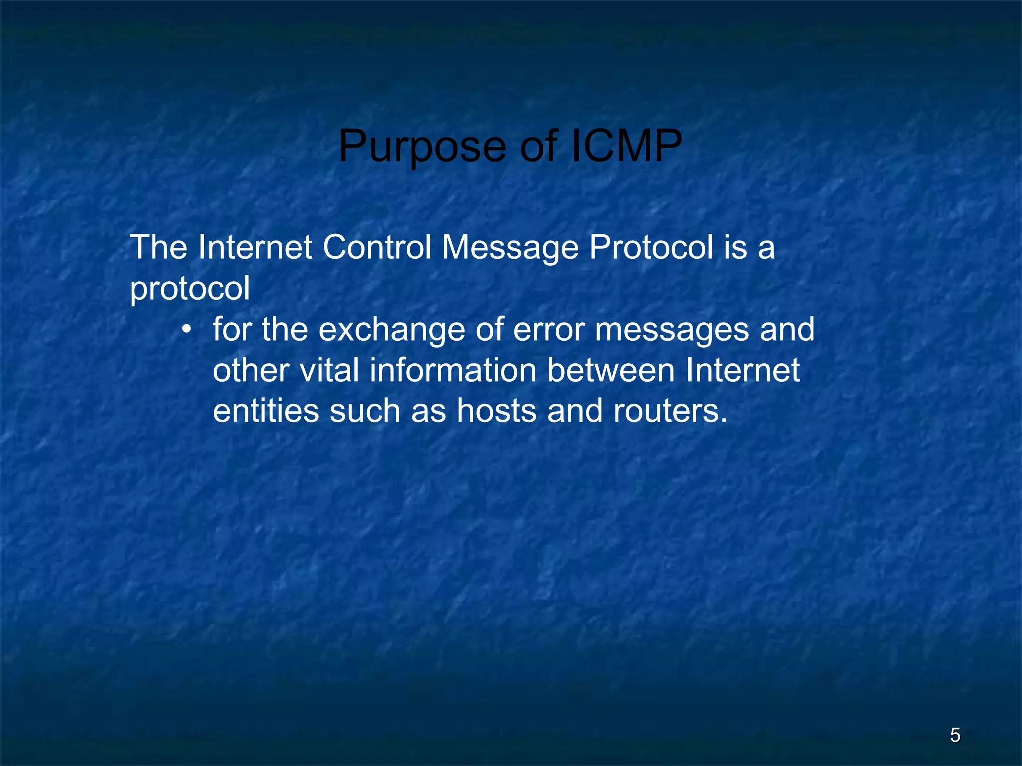 5. icmp | PPT