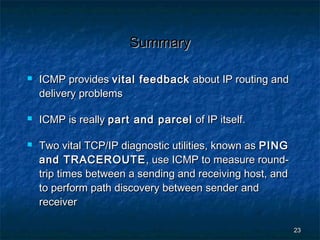 5. icmp | PPT | Computer Networking | Computing
