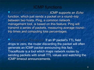 5. icmp | PPT | Computer Networking | Computing