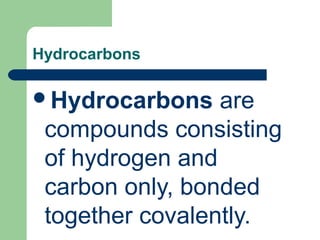 5.1 sources of hydrocarbons | PPT