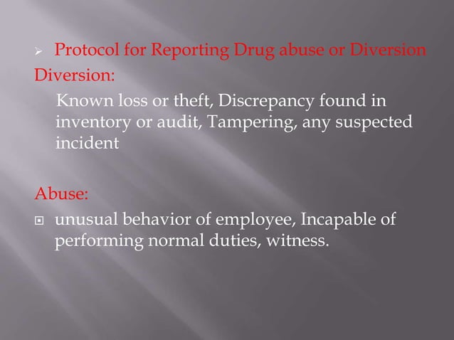 hosp. disp of contr drugs by naga | PPT