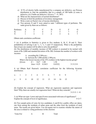 5. quantitative methods in business 2007 guwahati university | PDF