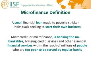 5.8 microcredit in low middle income contexts | PPTX | Personal Loans ...
