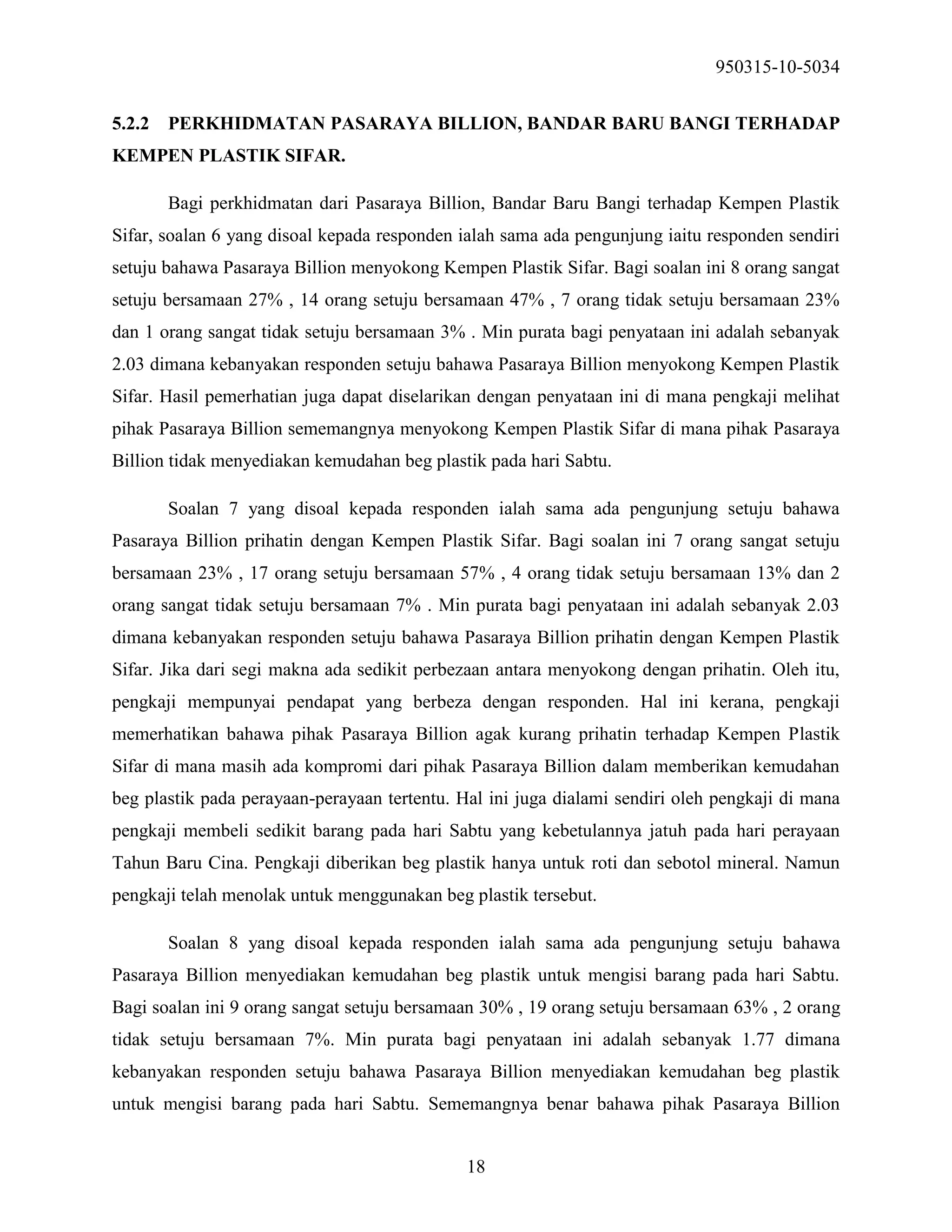 Contoh Dapatan Kajian PBS PA | DOCX