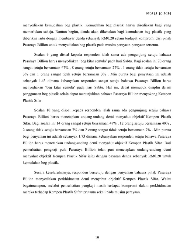 Contoh Dapatan Kajian PBS PA | DOCX