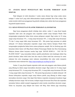 Contoh Dapatan Kajian PBS PA | DOCX