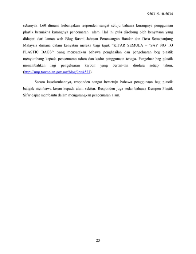 Contoh Dapatan Kajian PBS PA | DOCX