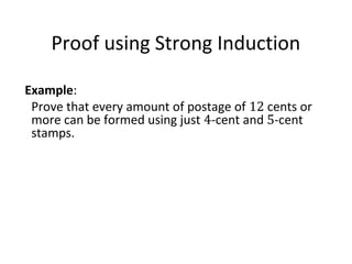 5.2 Strong Induction | PPT