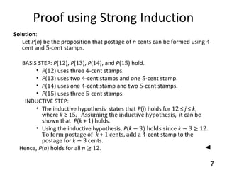 5.2 Strong Induction | PPT