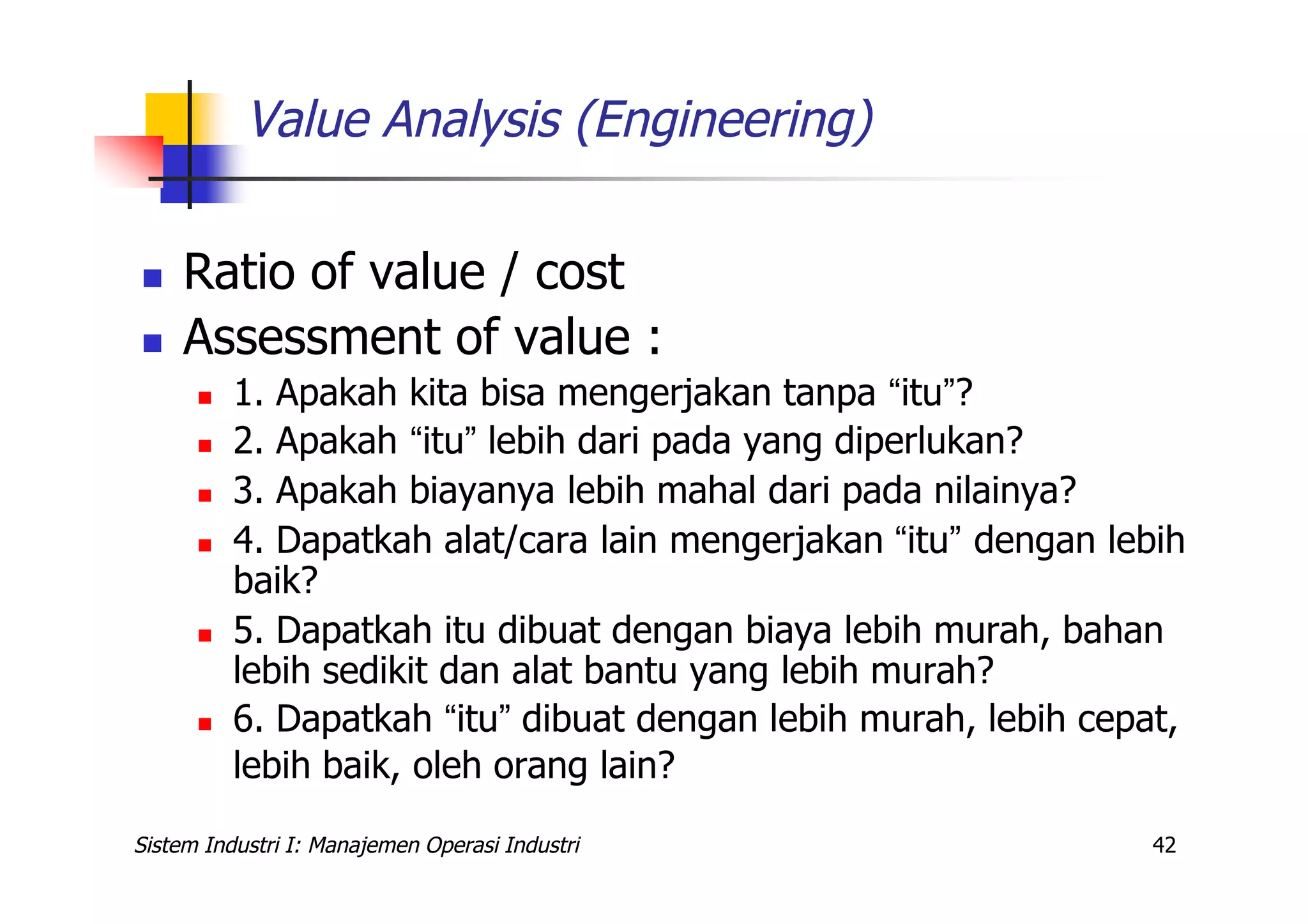 5. manajemen operasional | PDF