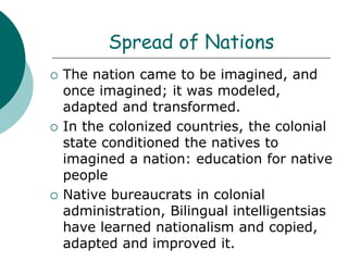 Nation and Nationalism Theories | PPT