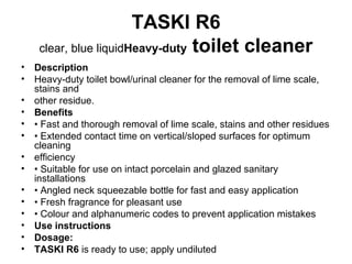 taski product cleaning agent | PPT