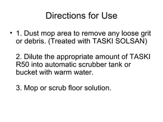 taski product cleaning agent | PPT