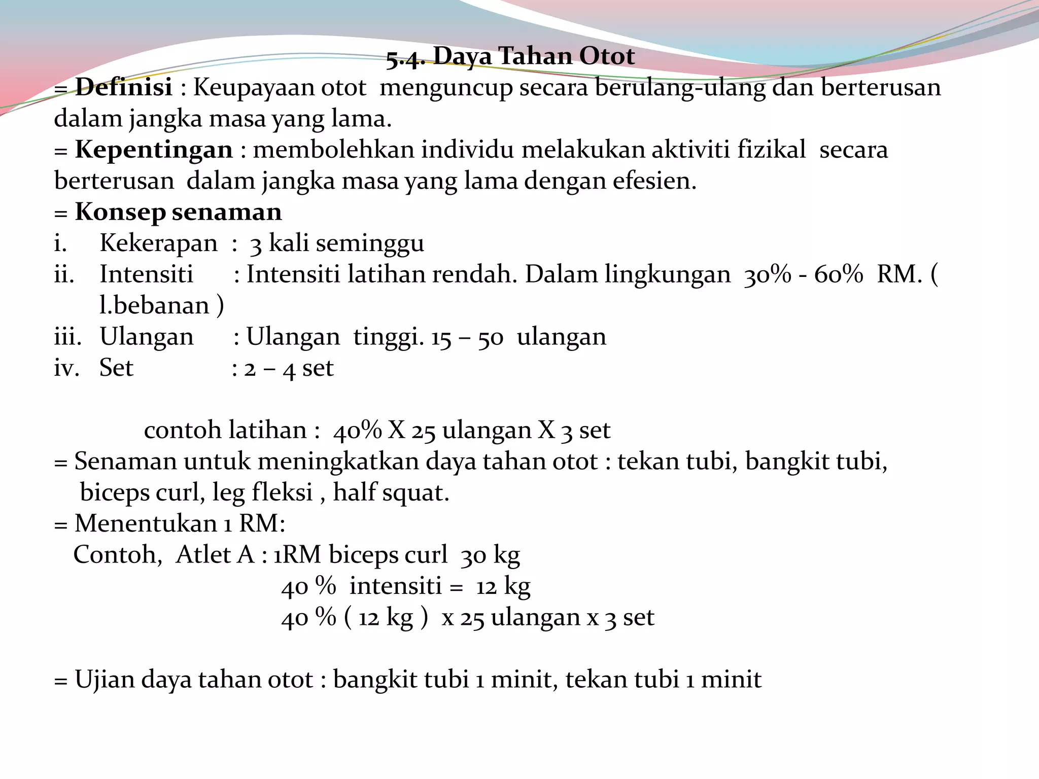 Sains Sukan STPM: Kecergasan fizikal | PPTX
