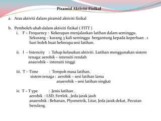 Sains Sukan STPM: Kecergasan fizikal | PPTX