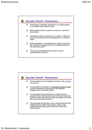 5.1 quantity take-off | PDF