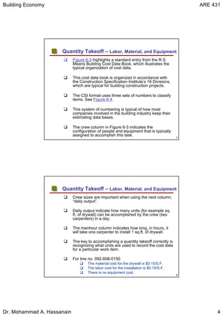 5.1 quantity take-off | PDF