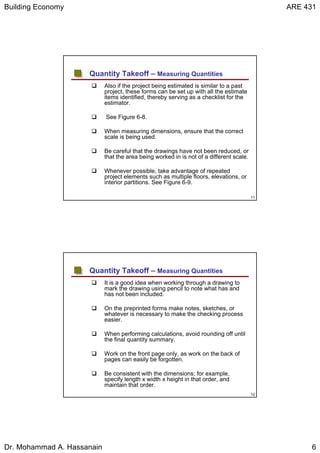 5.1 quantity take-off | PDF