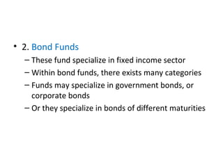 Type of Mutual Funds | PPT