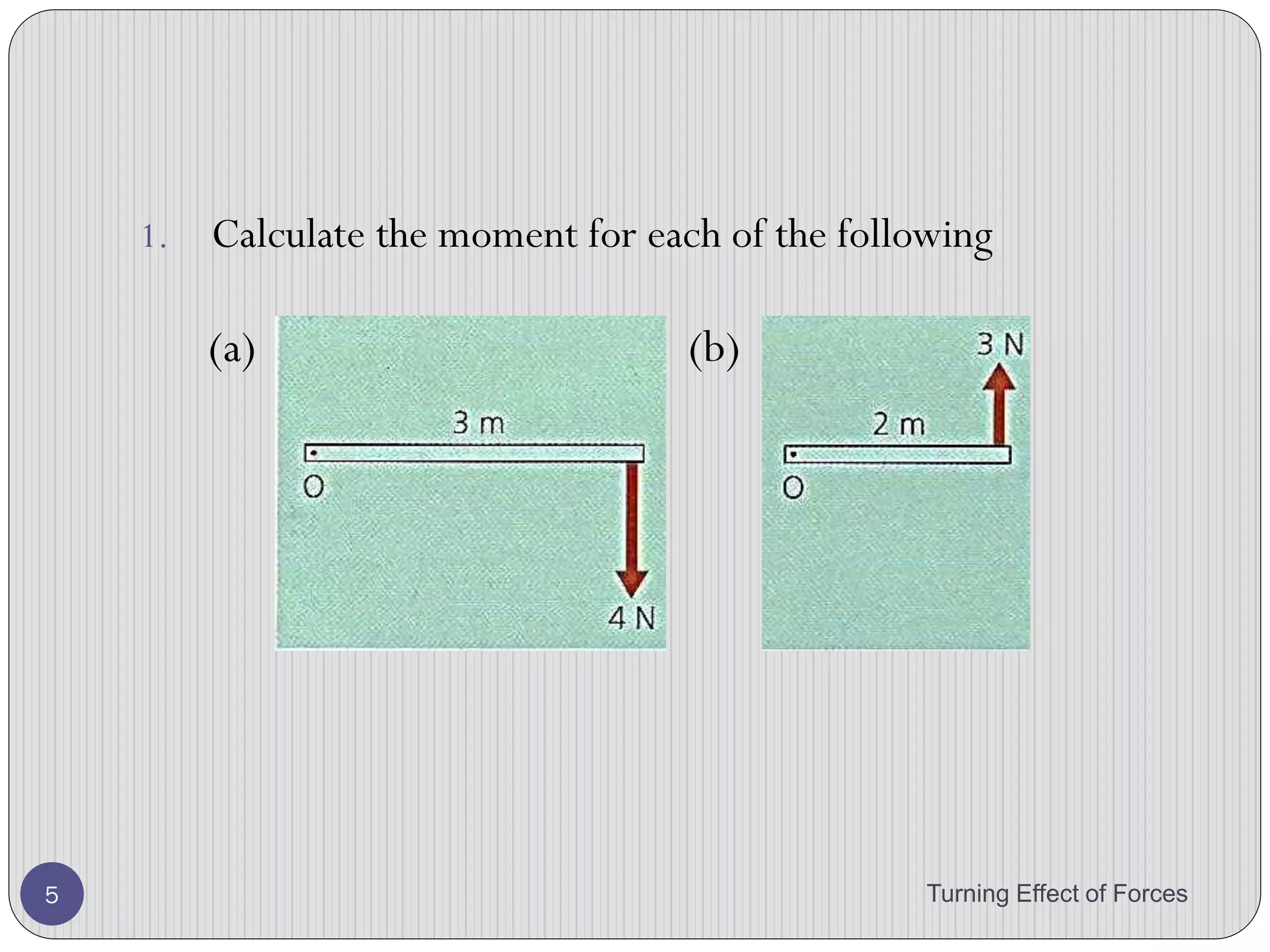 Turning Effect of Forces | PPTX