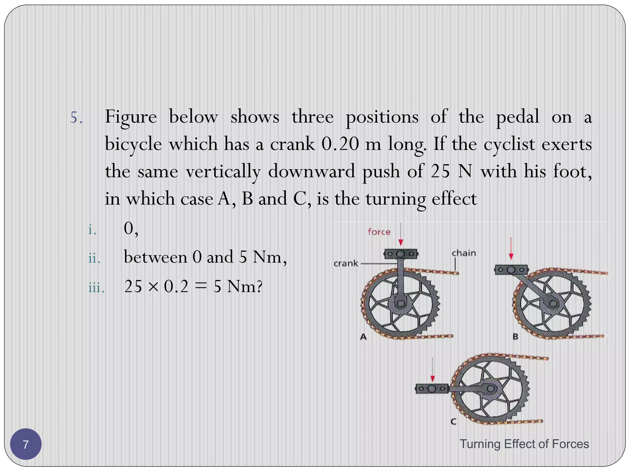 Turning Effect of Forces | PPTX