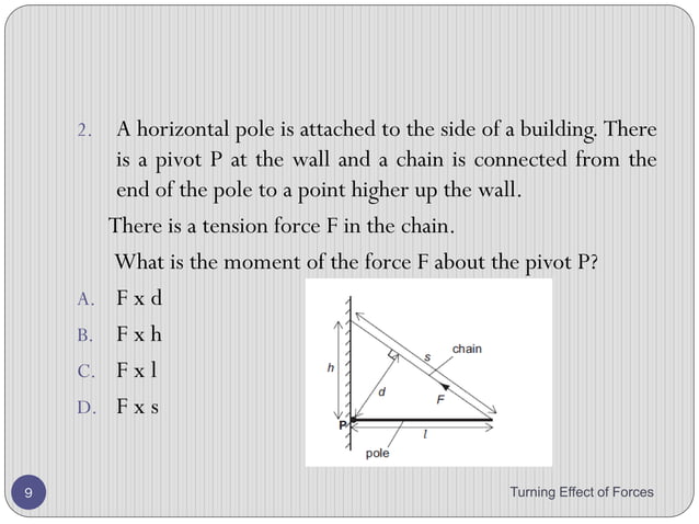 Turning Effect of Forces | PPTX