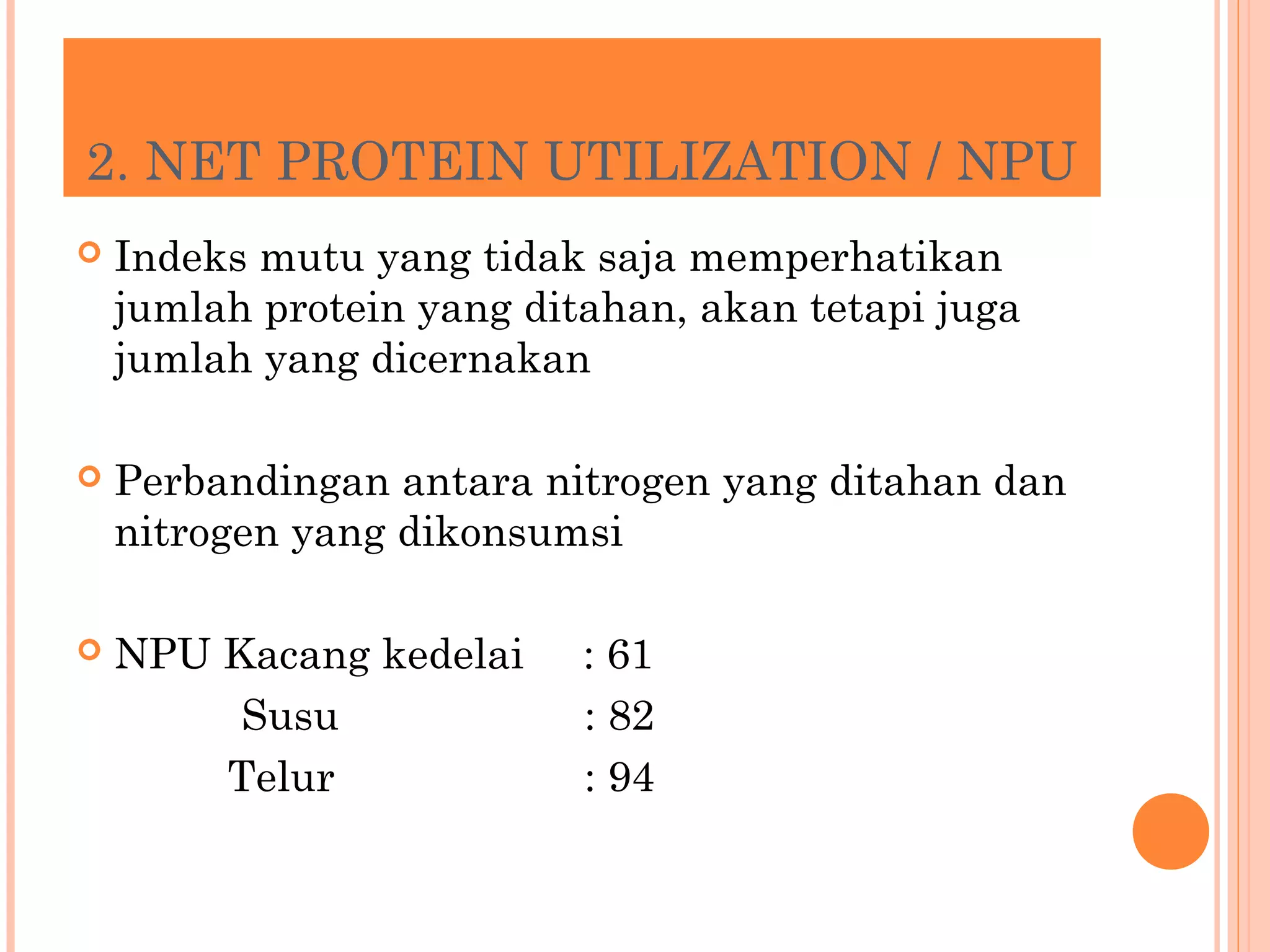mutu protein | PPT