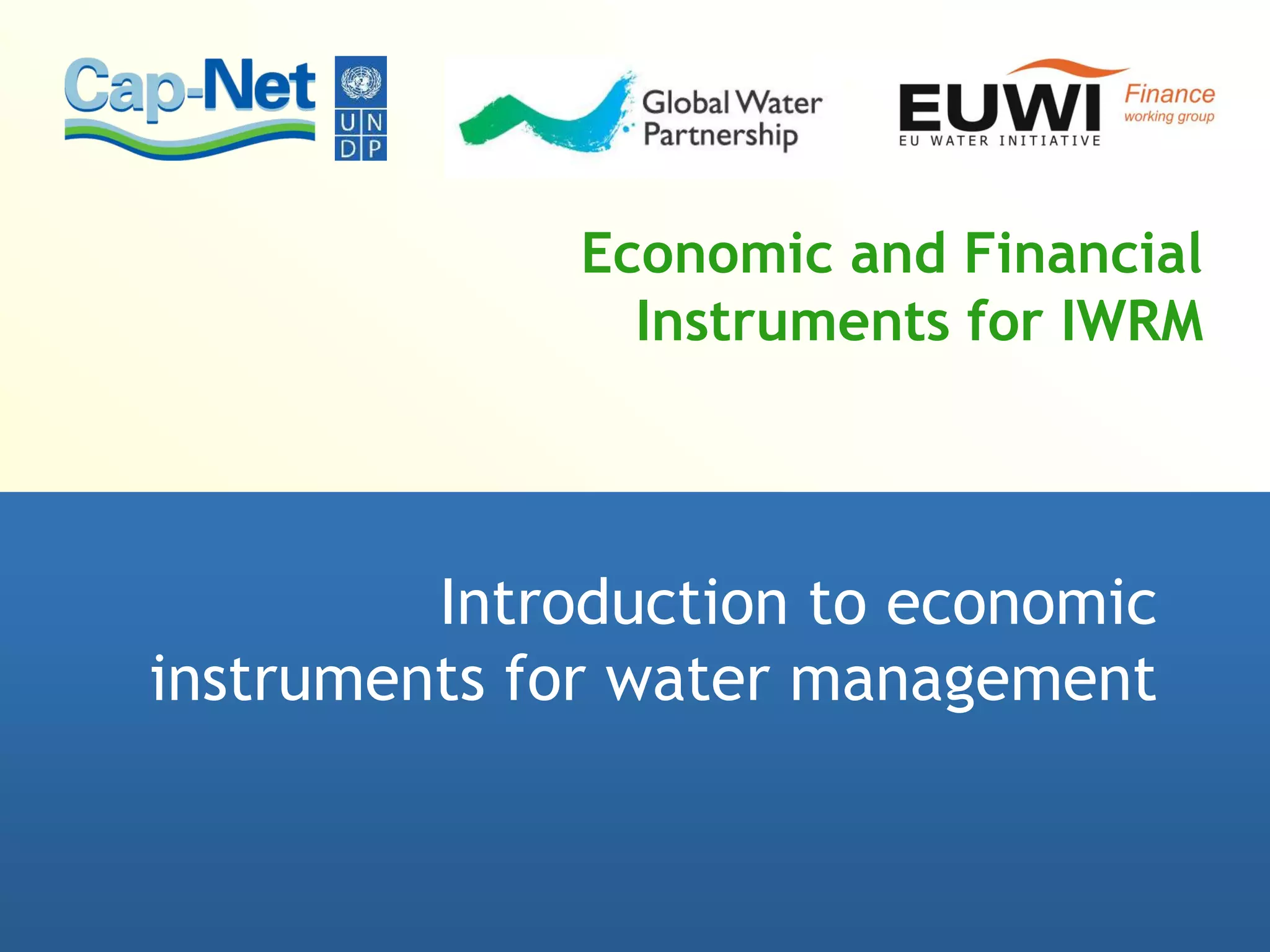 5. chapter 3 introduction to economic instruments | PPT