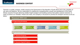 Enterprise Architecture Value Creation - Kevin Govender - Transnet ...