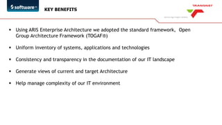 Enterprise Architecture Value Creation - Kevin Govender - Transnet ...