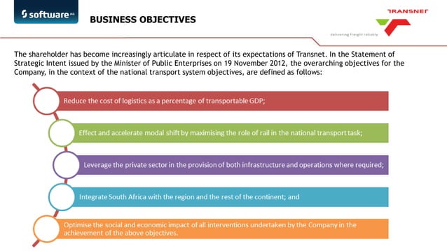 Enterprise Architecture Value Creation - Kevin Govender - Transnet ...