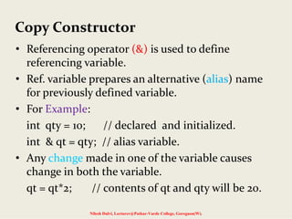 Constructors and destructors | PDF