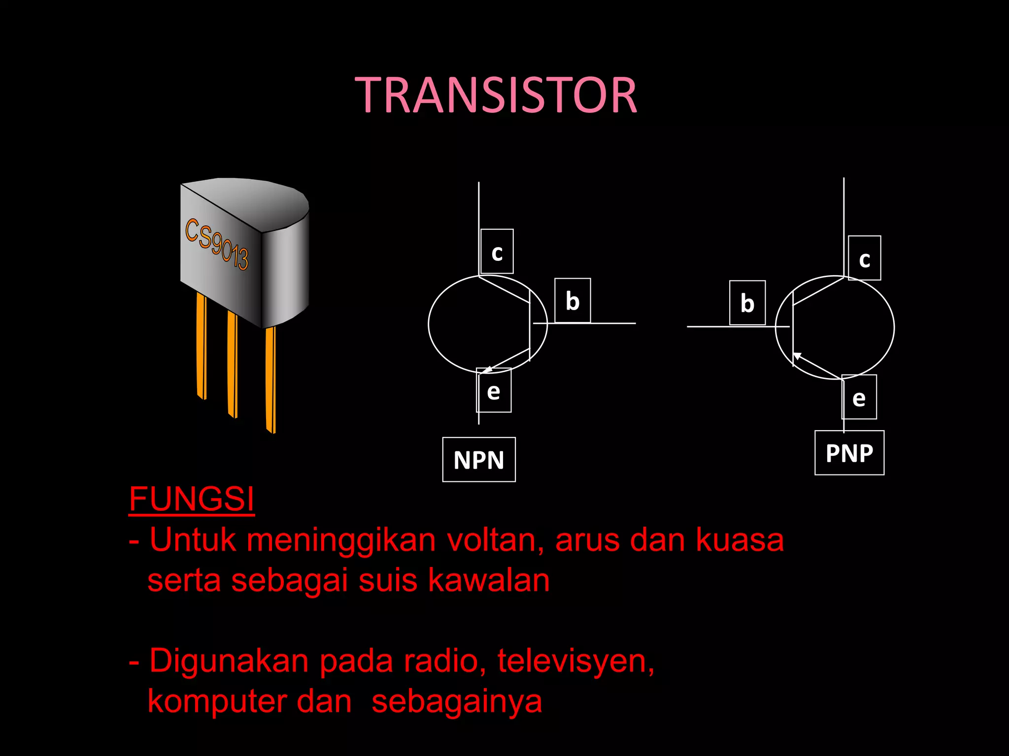 fungsi-komponen dalam litar | PDF