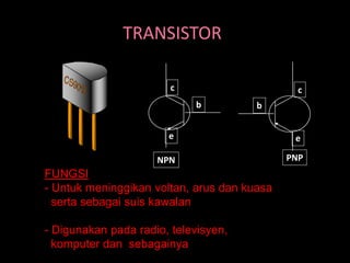 fungsi-komponen dalam litar | PDF