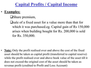 5.capital and revenue | PDF