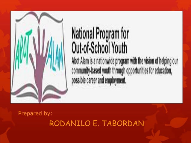 5. abot alam report dan | PPTX