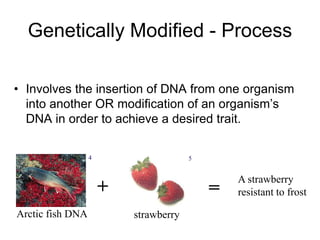 BIOLOGY FORM 5 CHAPTER 5 - 5.3 D Genetic Engineering | PPTX