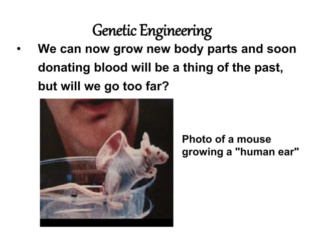 BIOLOGY FORM 5 CHAPTER 5 - 5.3 D Genetic Engineering | PPTX | Biotech ...