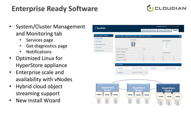Cloudian HyperStore 5.0 Release What's New | PPT