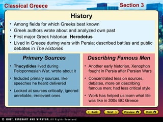 World History Ch. 5 Section 3 Notes | PPT | Books and Literature