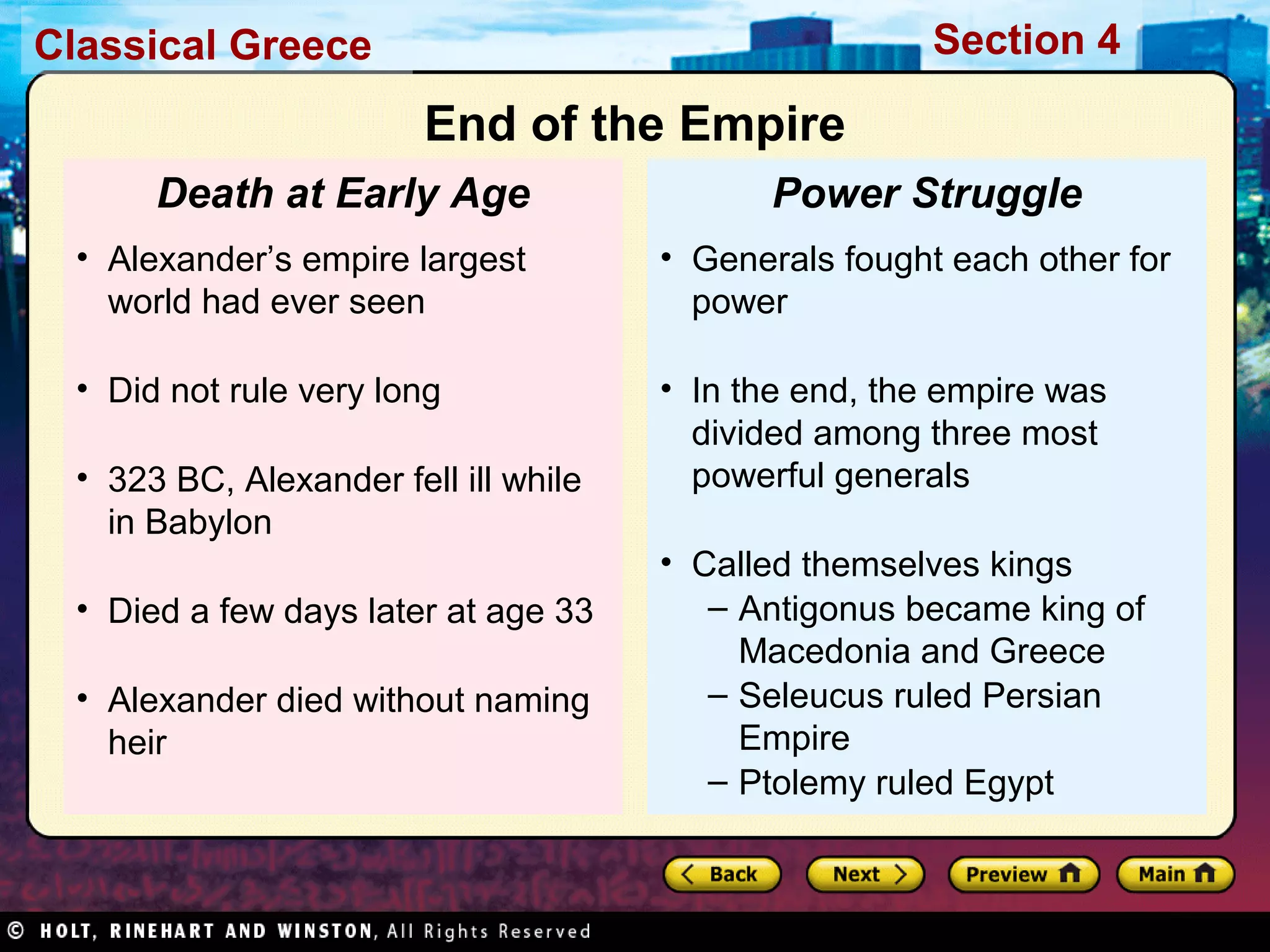 World History Ch. 5 Section 4 Notes | PPT