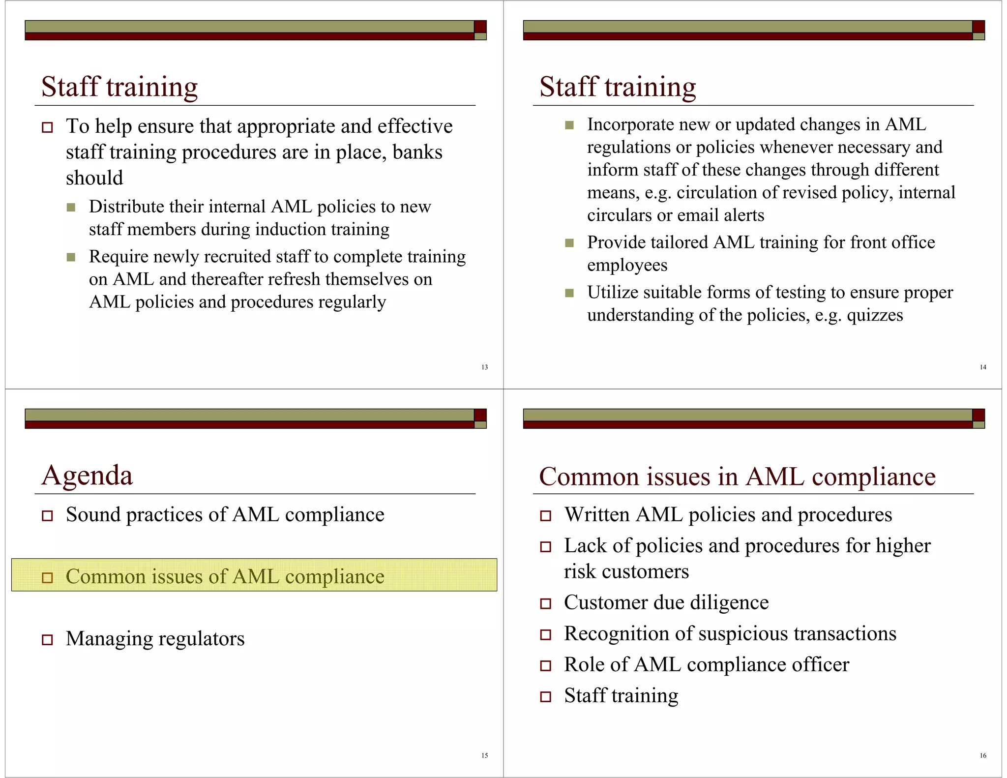 5. op risk and aml | PDF