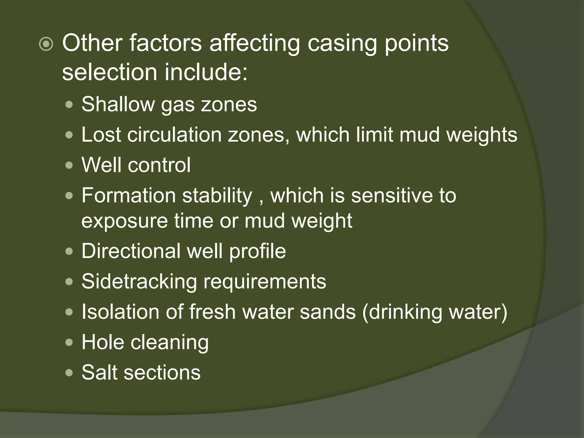 Drilling Engineering - Casing Design | PDF