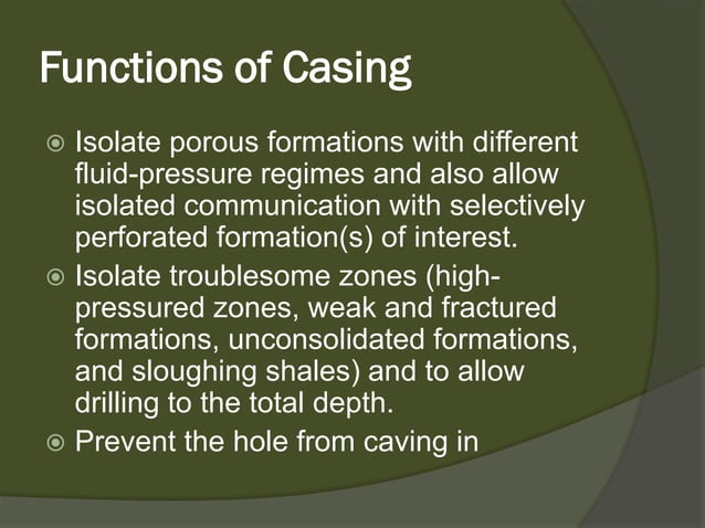 Drilling Engineering - Casing Design | PDF | Scuba Diving | Extreme Sports