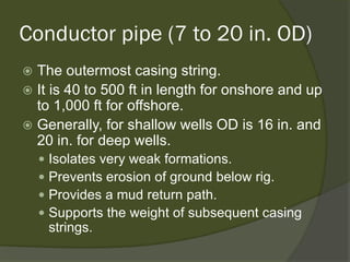 Drilling Engineering - Casing Design | PDF